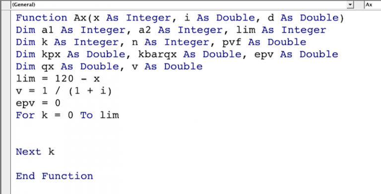 How to create an Excel Add-In to build Actuarial Functions - ActuaryLife