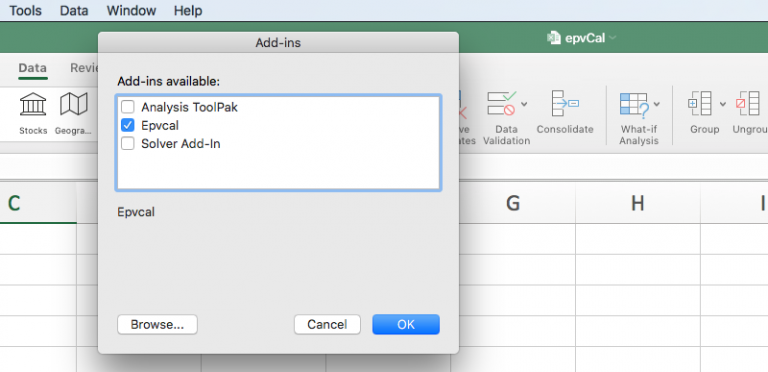 How to create an Excel Add-In to build Actuarial Functions - ActuaryLife